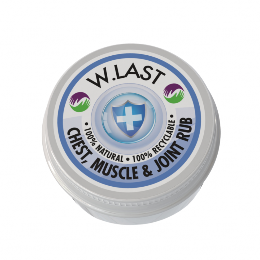 Natural Chest, Muscle & Joint Rub Balm 50g – Eucalyptus, Peppermint ...